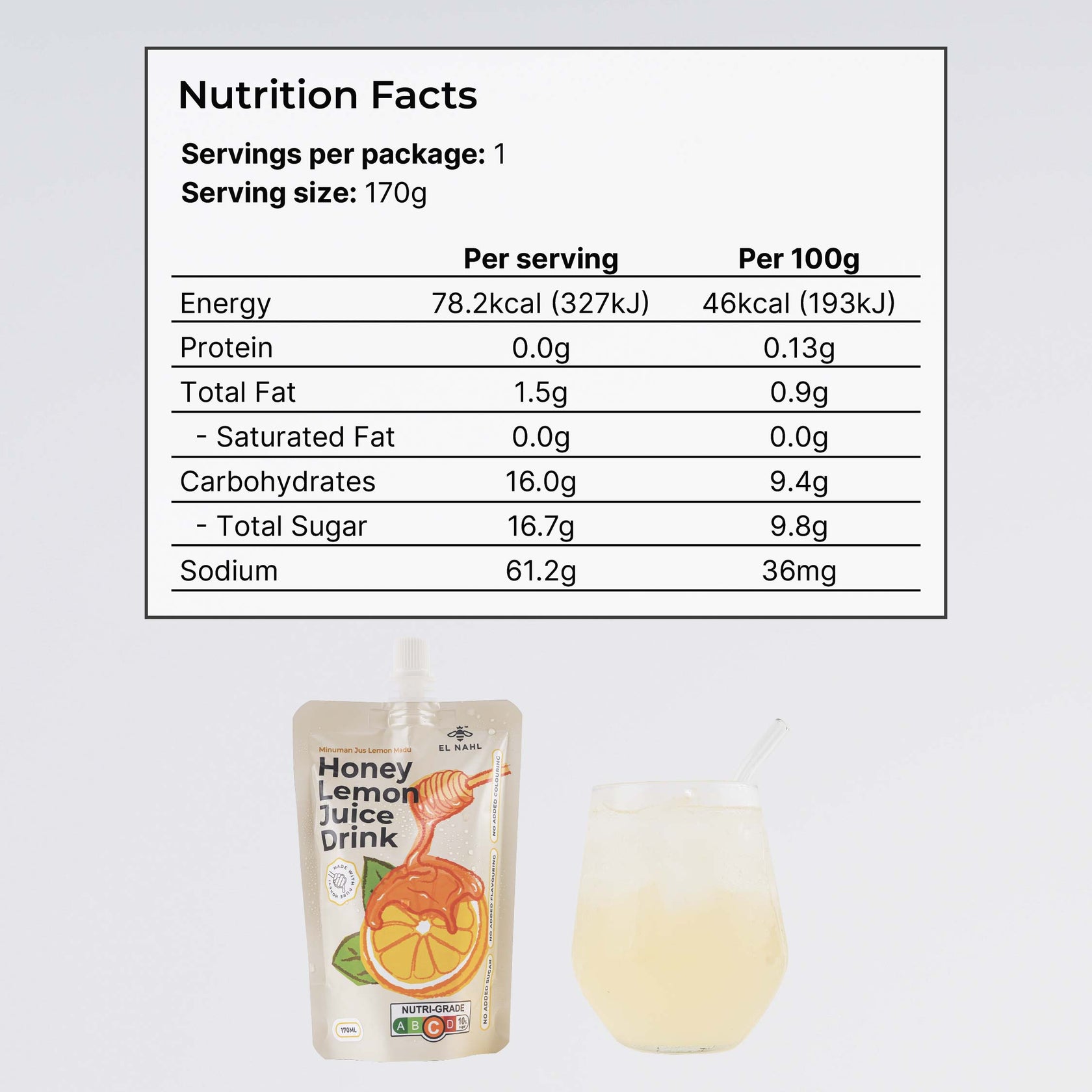 Honey Lemon Juice Drink Bundle – El Nahl Malaysia
